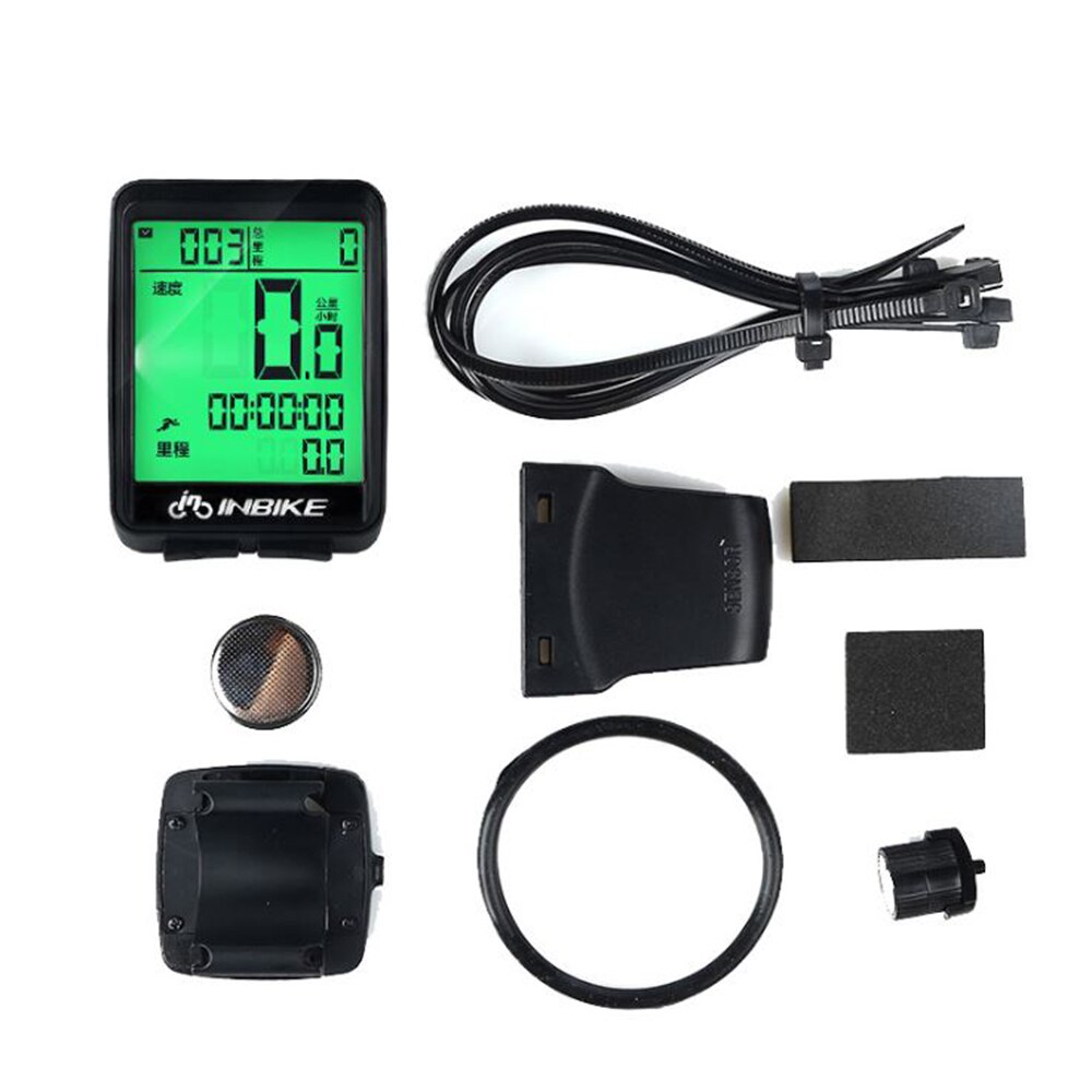 Inbike 2.1 inch waterdichte fietscomputer met acht... – Vicedeal