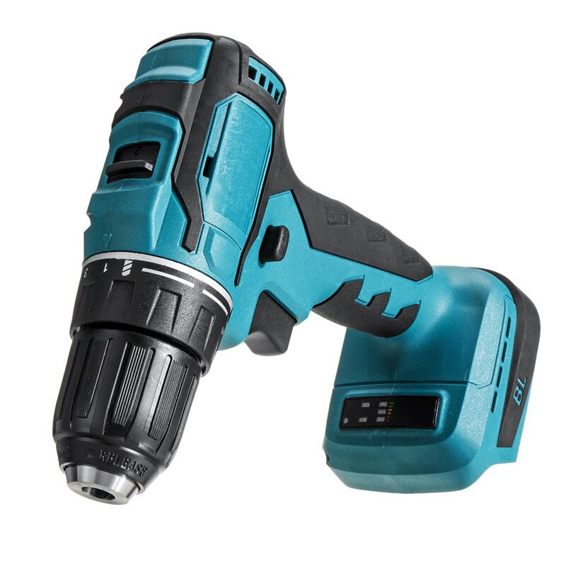 18v 90nm elektrisk sladdlös borr borstlös slagborr... – Vicedeal