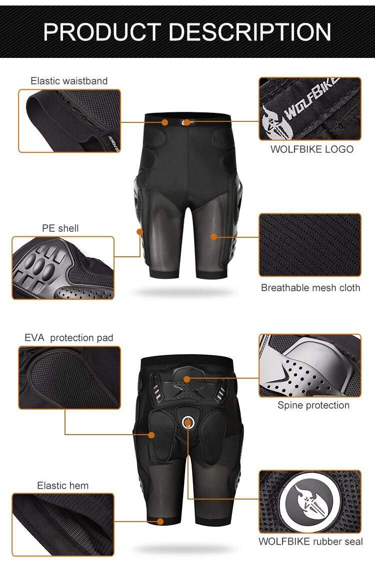 WOSAWE Protective Adult MTB Motorcycle Pants Ski S... – Vicedeal