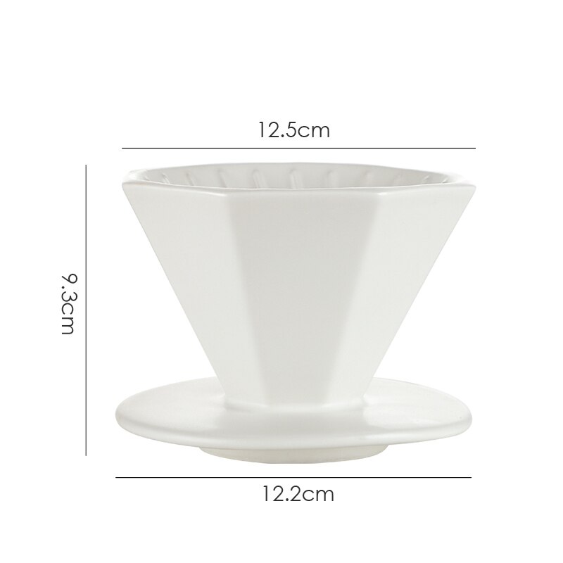 Simple Coffee Filter Set V60 Ceramics Coffee Dripp... – Vicedeal