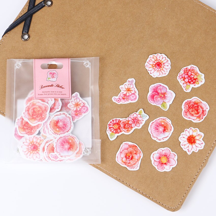 70PCS/1set DIY Stationery Sticker Watercolor Diary... – Grandado