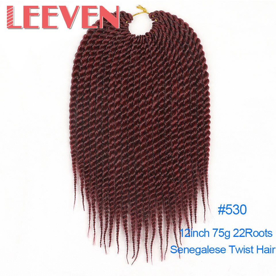 Leeven 12 ''22 wortels Senegalese Twist Gehaakte H... – Vicedeal