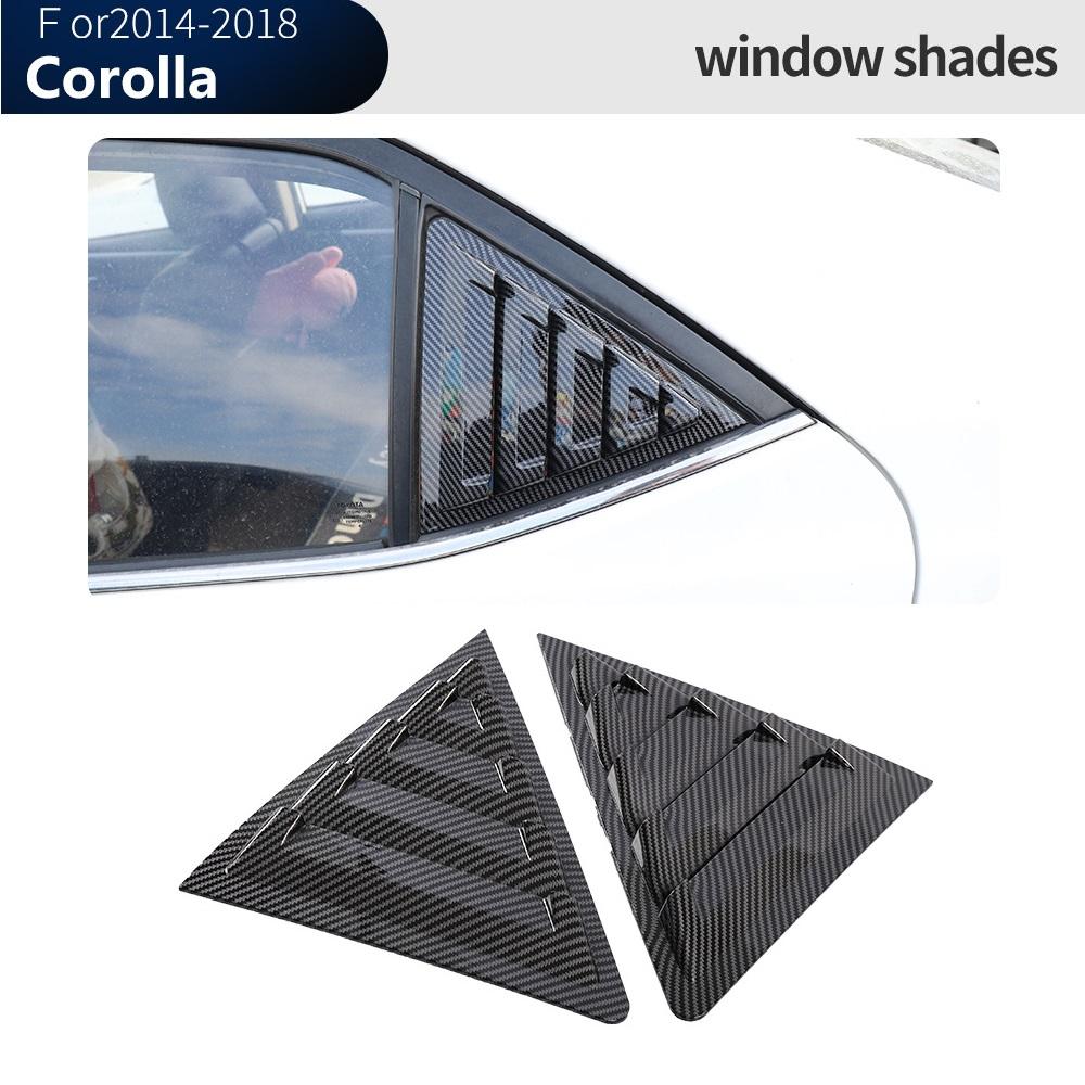 1 Paar Side Vent Window Scoop Louvre Cover Trim Ca... – Grandado