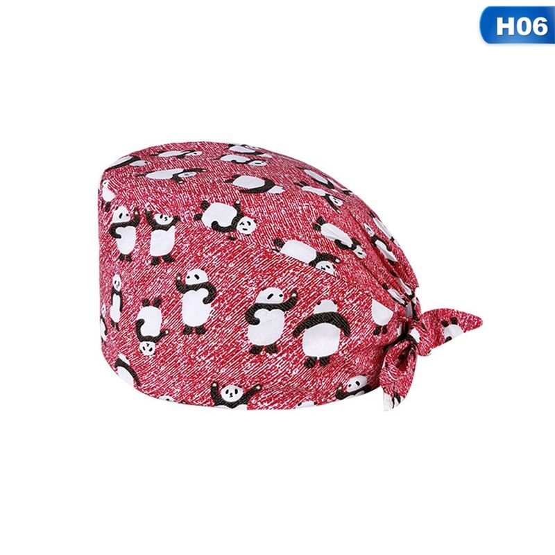 Unisex Surgical Cap Doctor Nurse Cotton Bouffant C... – Grandado