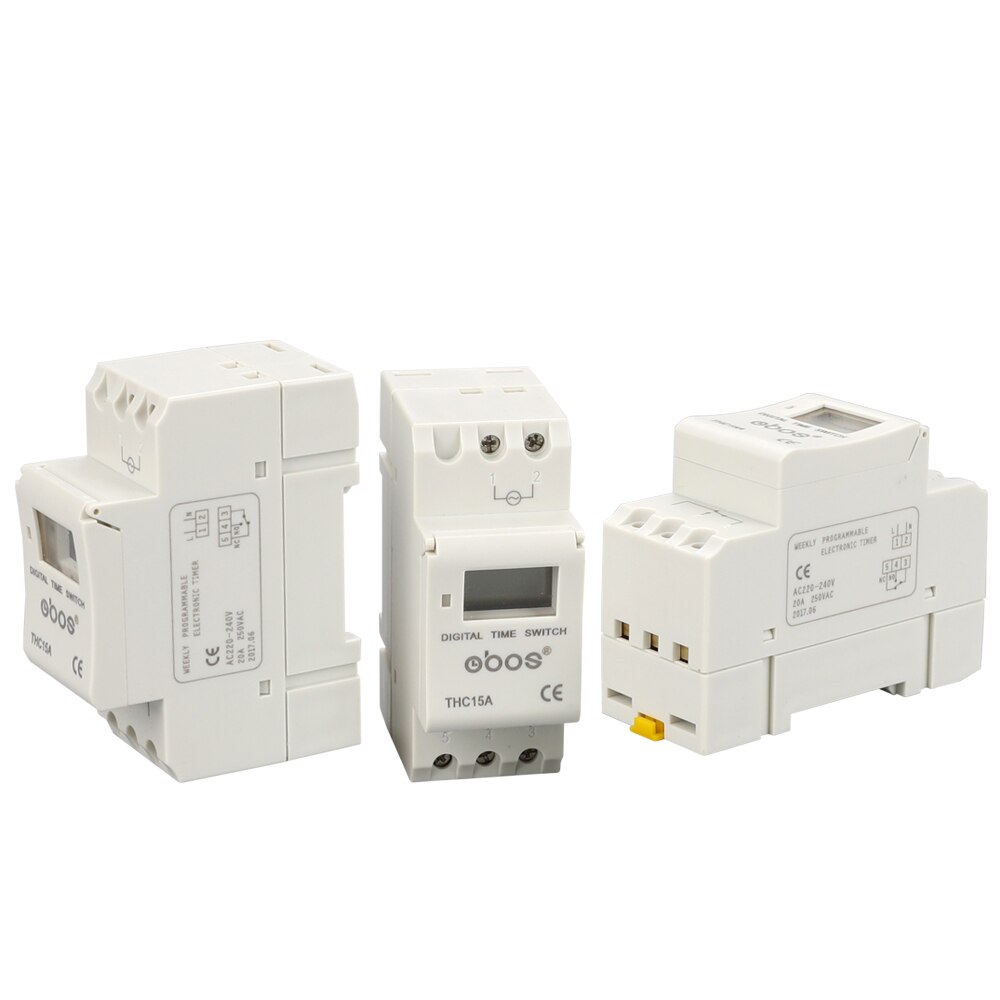 Power outages memory 220V programmable digital tim... – Grandado