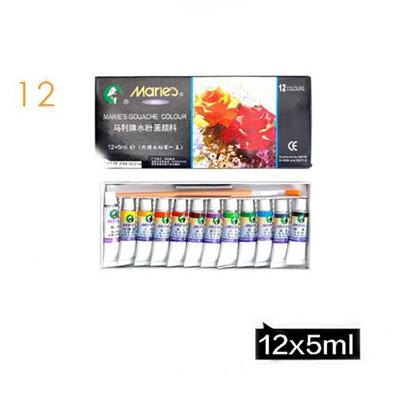 Gouache Verf Set Transparant 5ML Gouache Pigment V... – Vicedeal