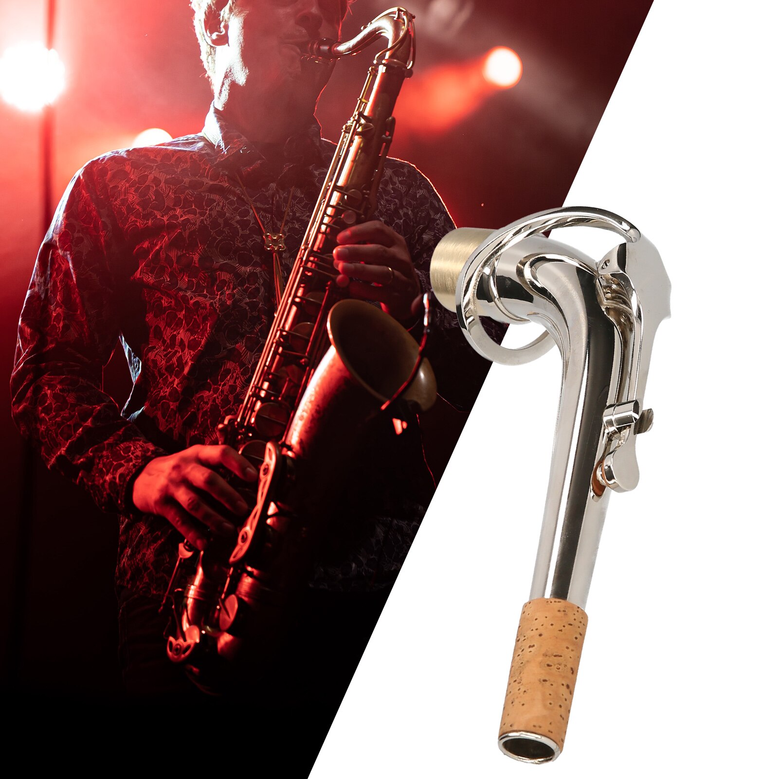 Alto Saxophone Neck Brass Bend Neck Sax Replacemen... – Vicedeal