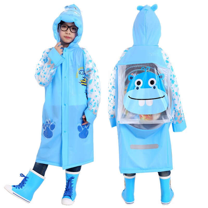 Children Kids Raincoat Girls Boys Rain Coat Trench... – Grandado