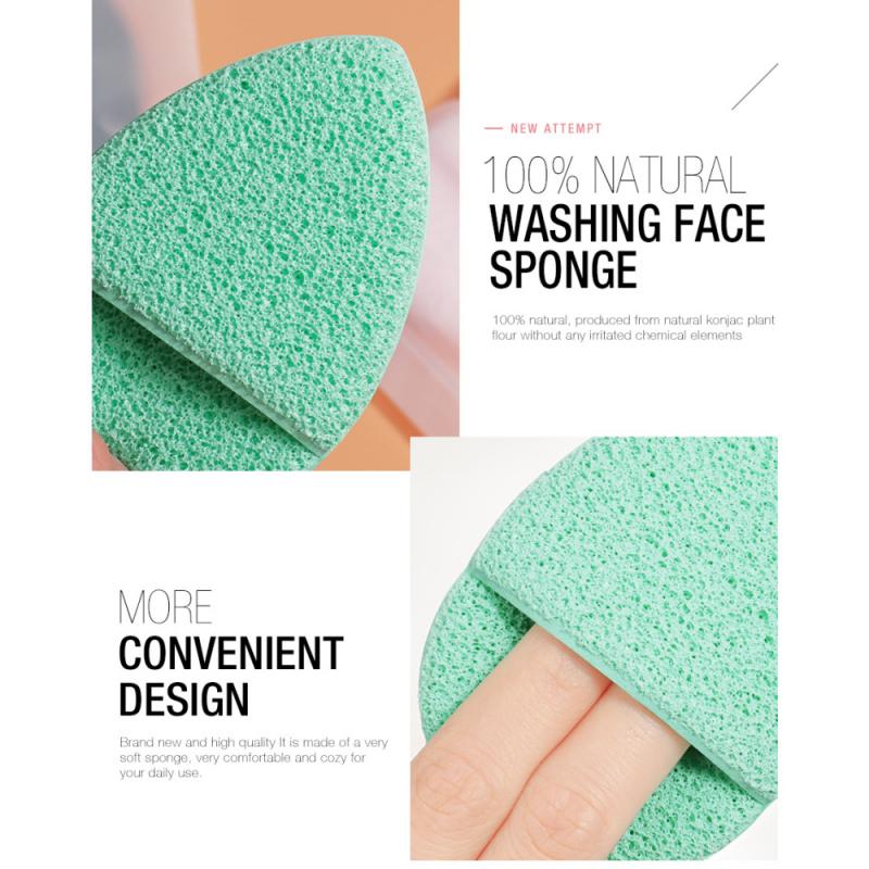 Natural Exfoliating Face Wash Cleansing Puff Remov... – Grandado
