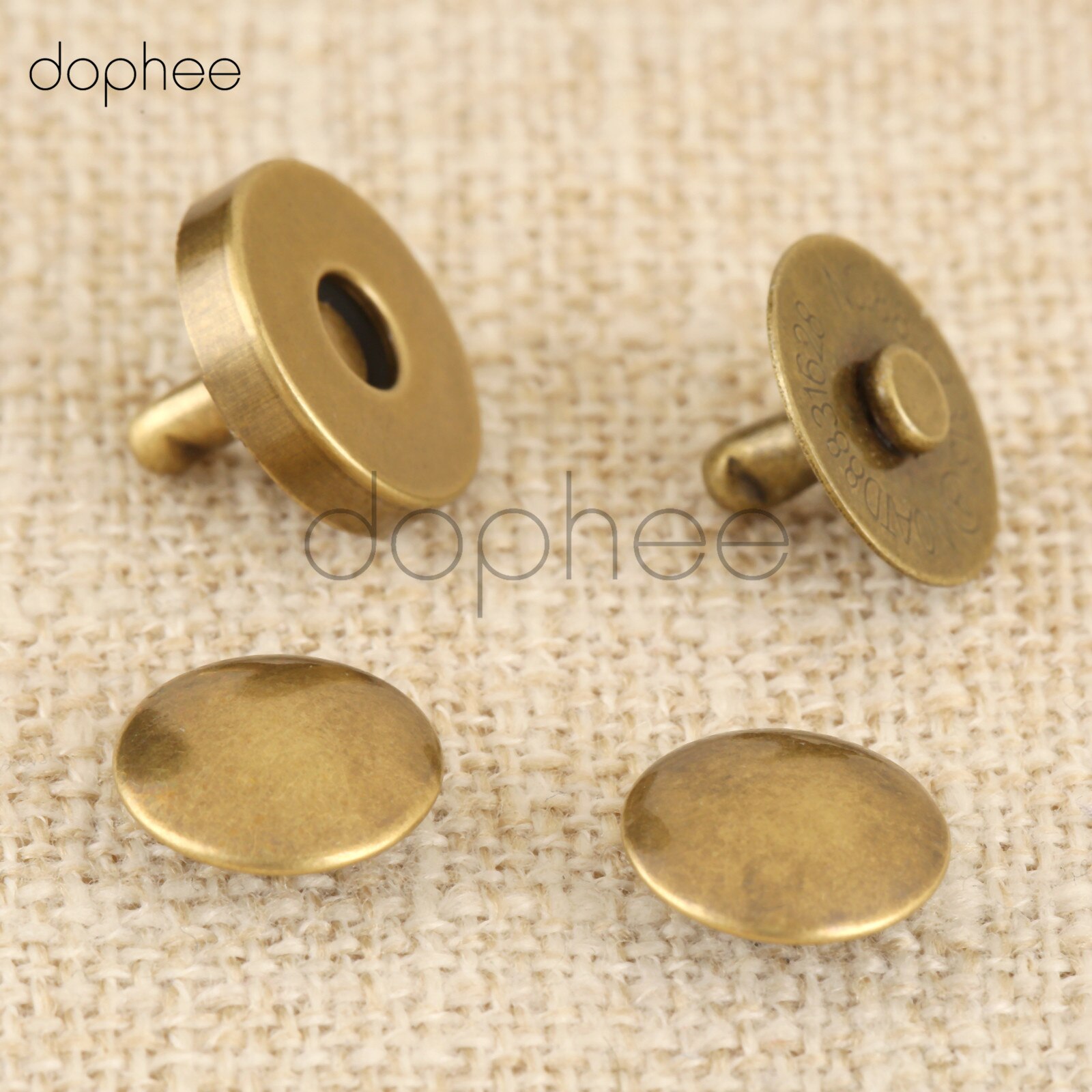 Dophee 10 stuks 14/18mm Magnetische Snap Klinknage... – Grandado