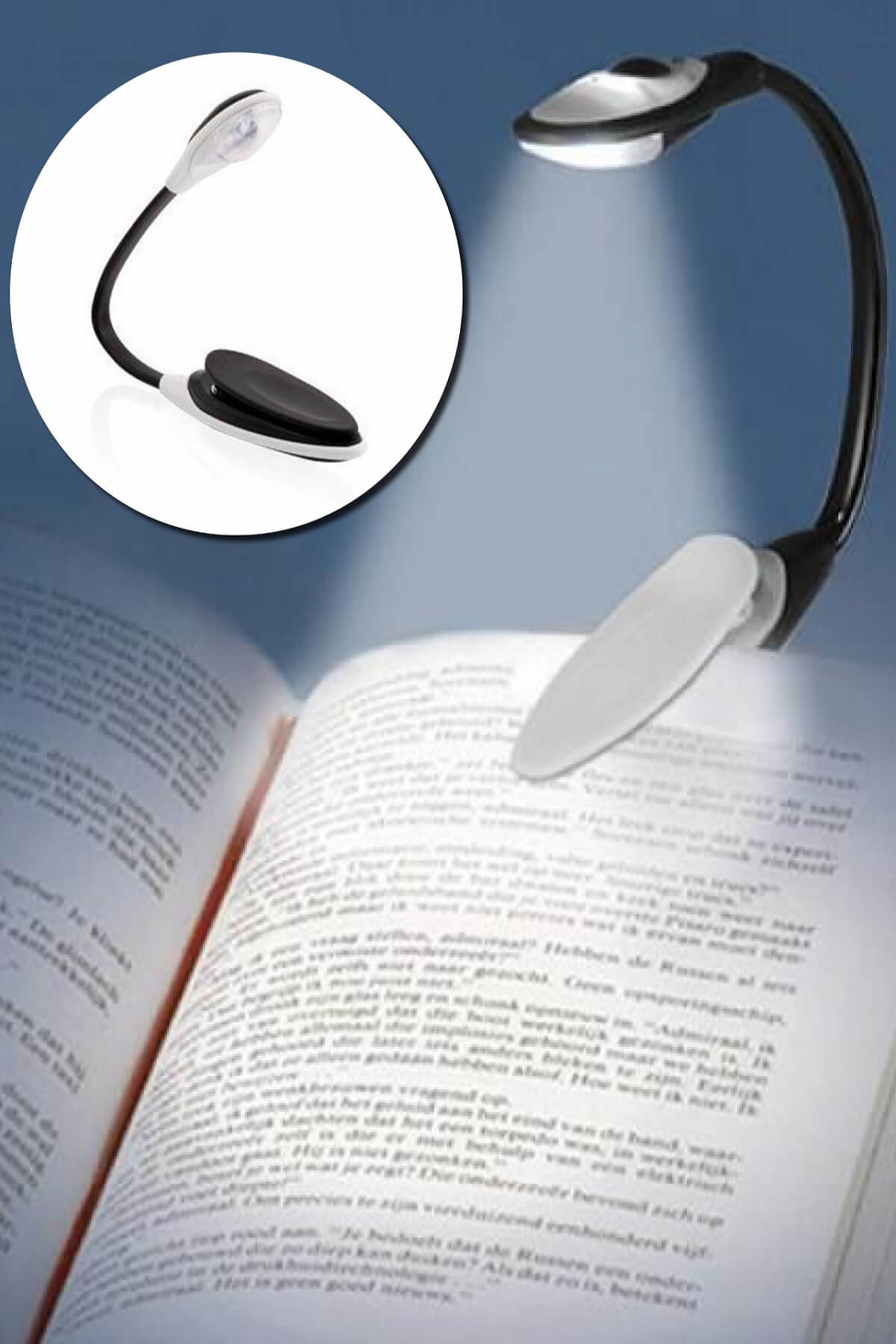 Latch Bendable Book Reading light V66 – Vicedeal