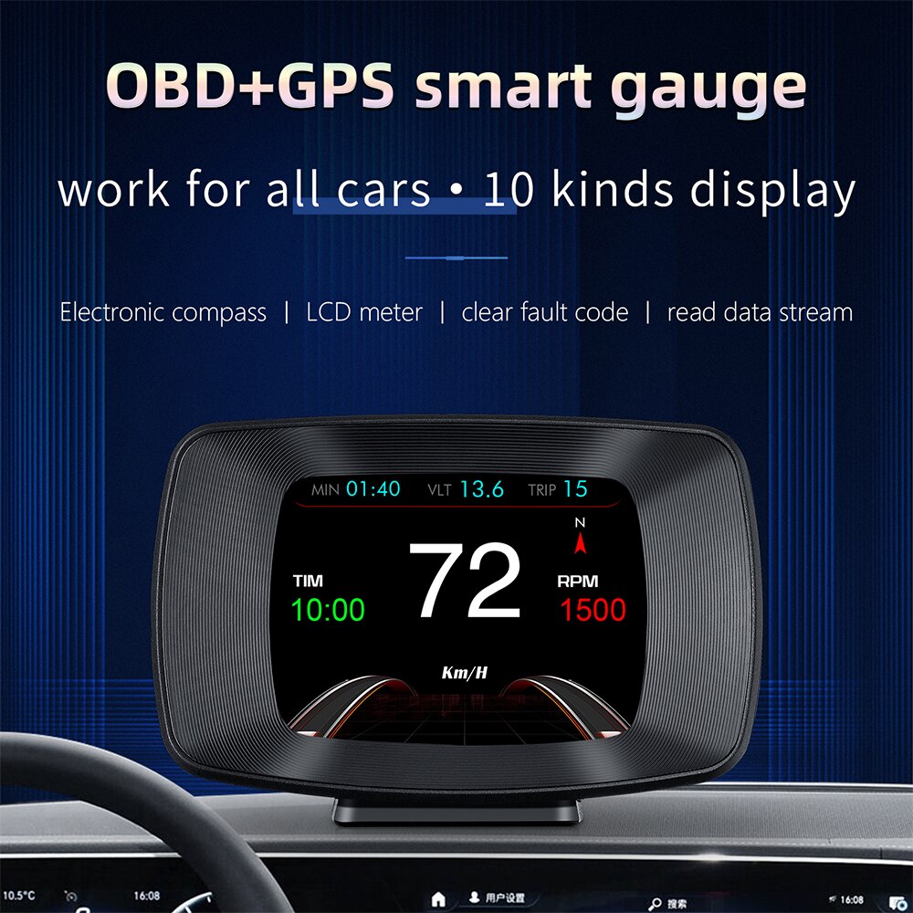 3 Inch Hud Head Up Display Auto Voorruit Projector... – Grandado