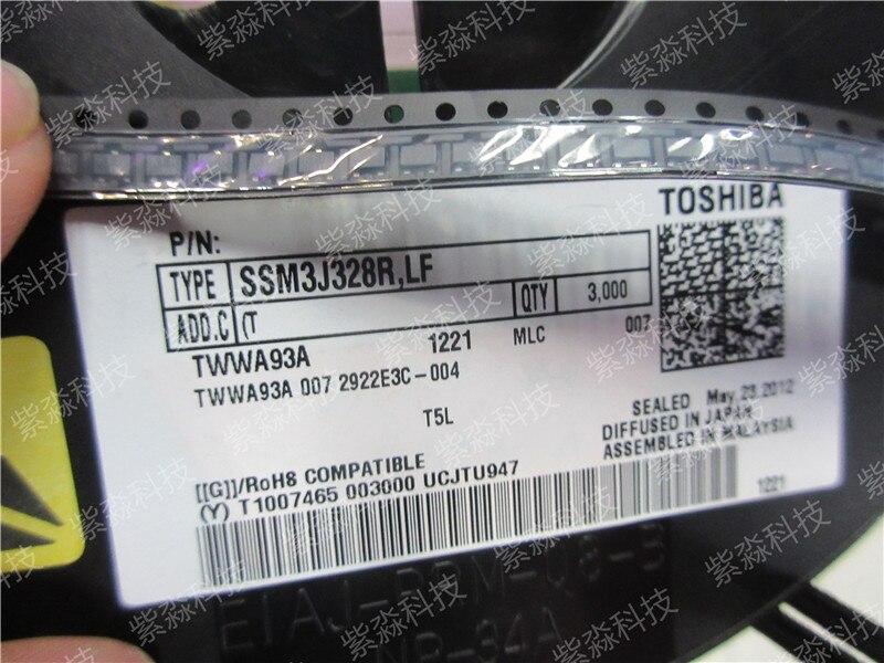 Ssm 3 j 328r, lf mosfet p-ch sm sig fet id -6a -2... – Grandado