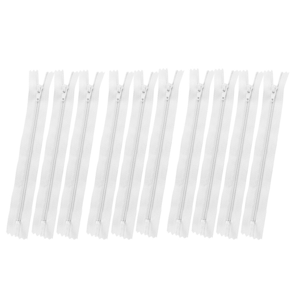 10pcs Nylon Coil Zip Concealed Invisible Nylon Zip... – Grandado