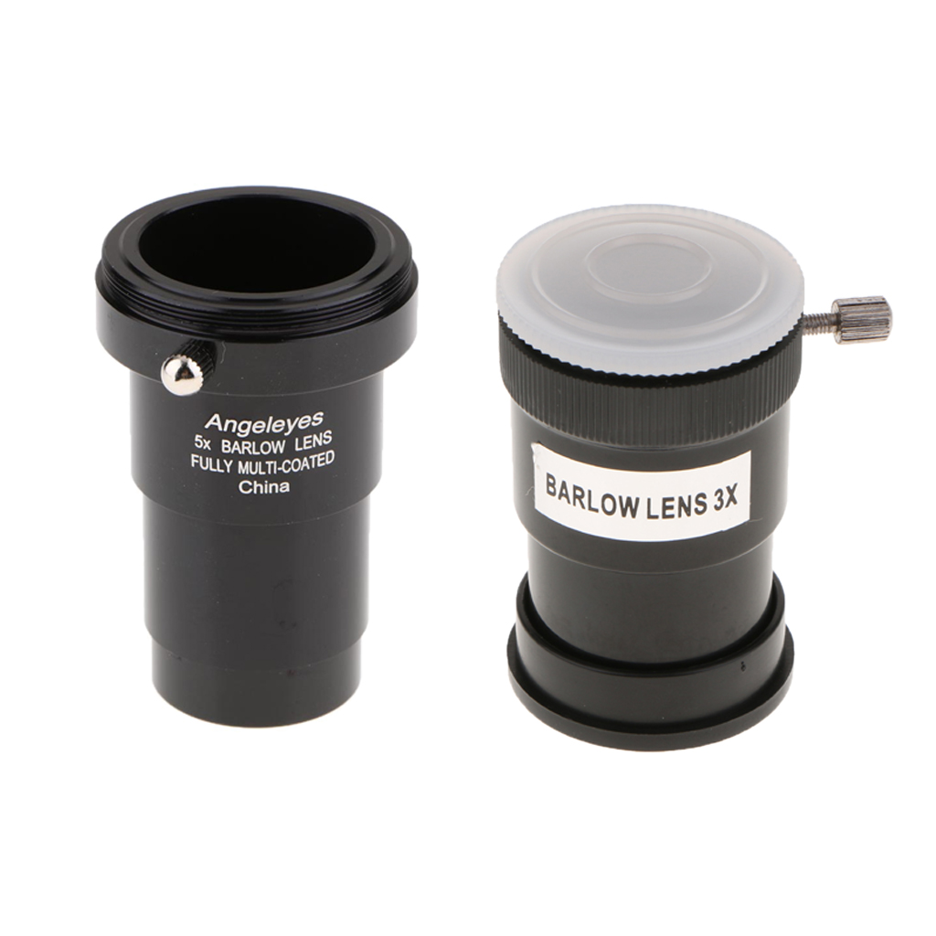 1.25 inch 5X 3X Barlow Lens Telescope Eyepiece Set... – Vicedeal