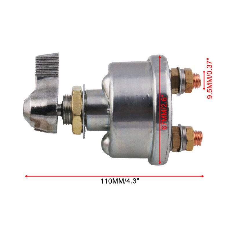 12V Car Cut Off Main Battery Disconnect Switch Bat... – Grandado