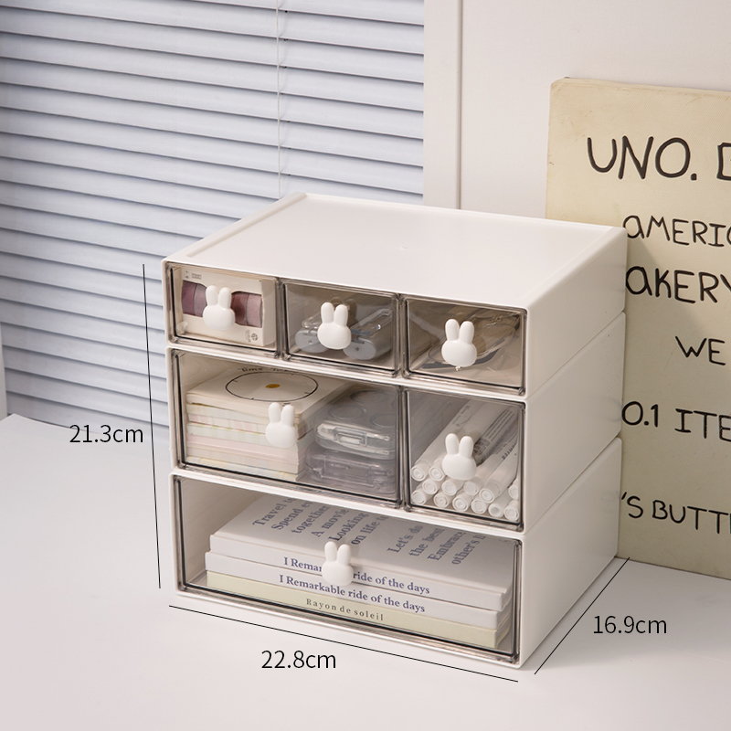 Drawer-style Desktop Storage Box Drawer Organizer ... – Grandado