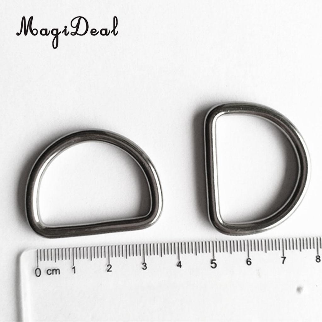 MagiDeal Heavy Duty 4Pcs Diving Scuba D Ring for 3... – Grandado