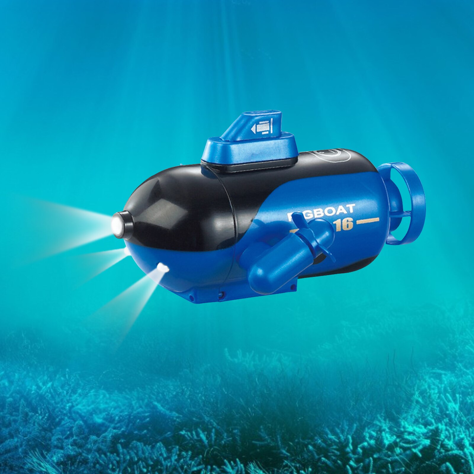 Mini Radio Racing RC Submarine Toy Underwater Subm... – Grandado