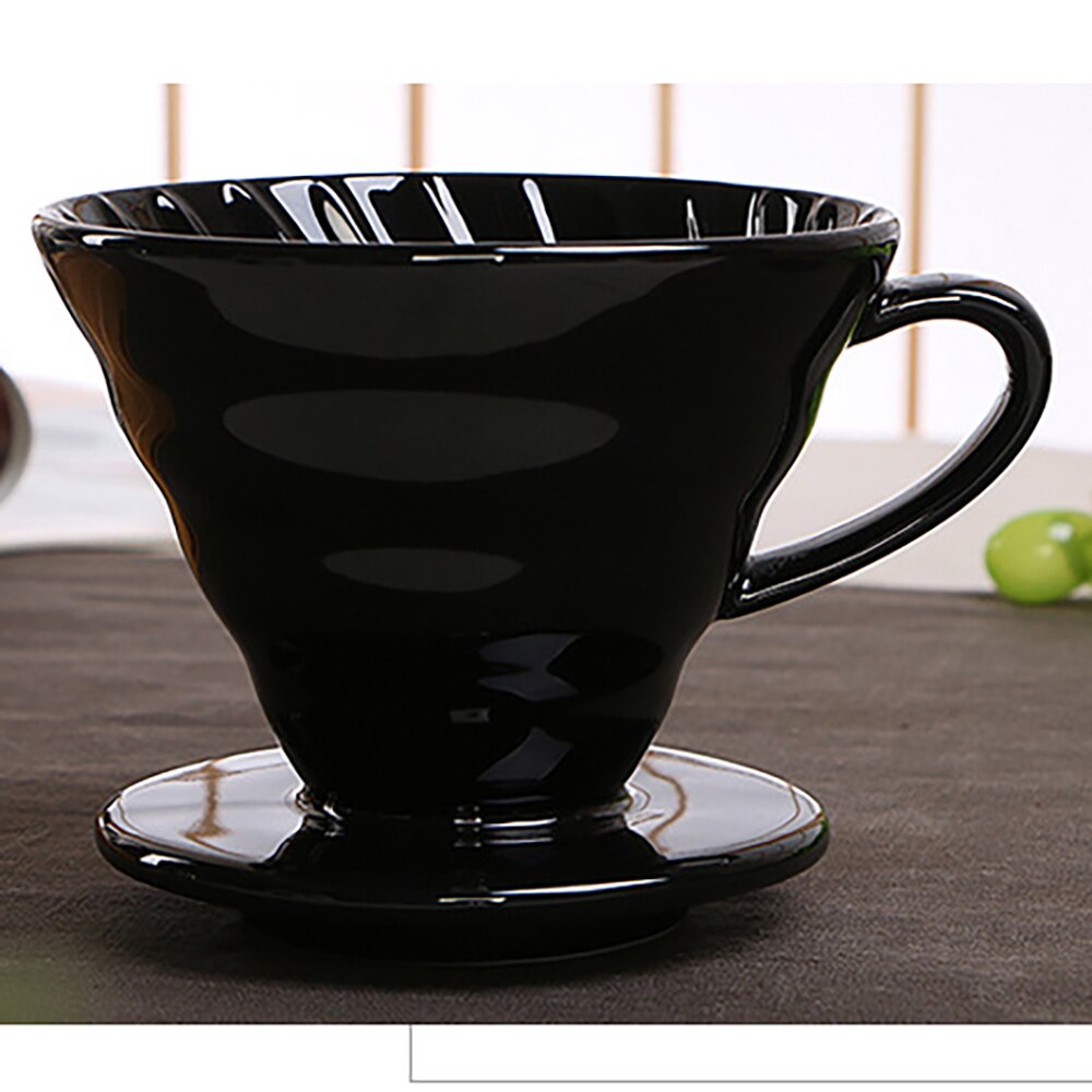 Ceramic V60 Taper Hand Brewed Coffee Filter Cup Sp... – Vicedeal