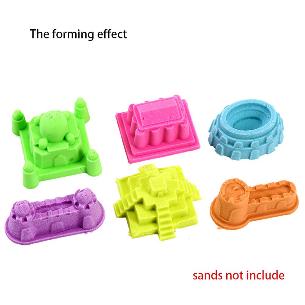 6pcs/set Motion Mold Beach Sand Castle Fun Toys Fo... – Grandado