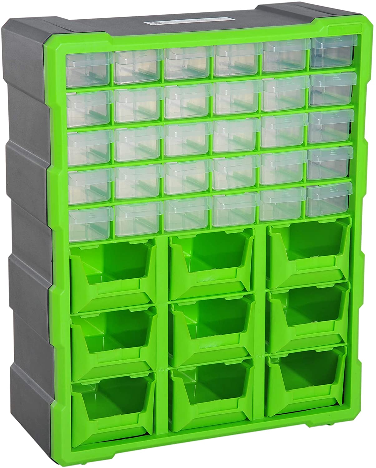Plastic 39 Drawer Parts Organiser Wall Mount Stora... – Vicedeal