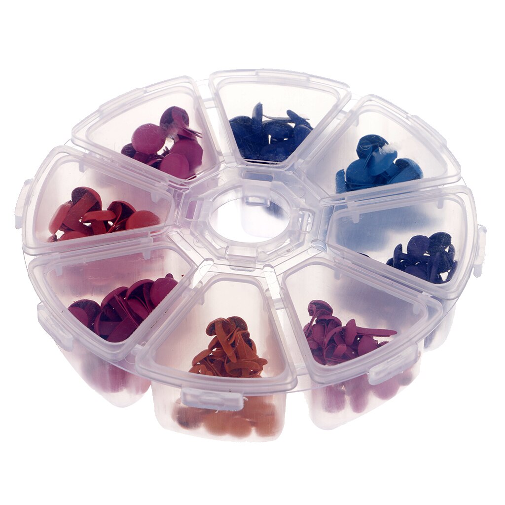 200 Pieces Mini Round Pastel Brads Split Pins Pape... – Vicedeal