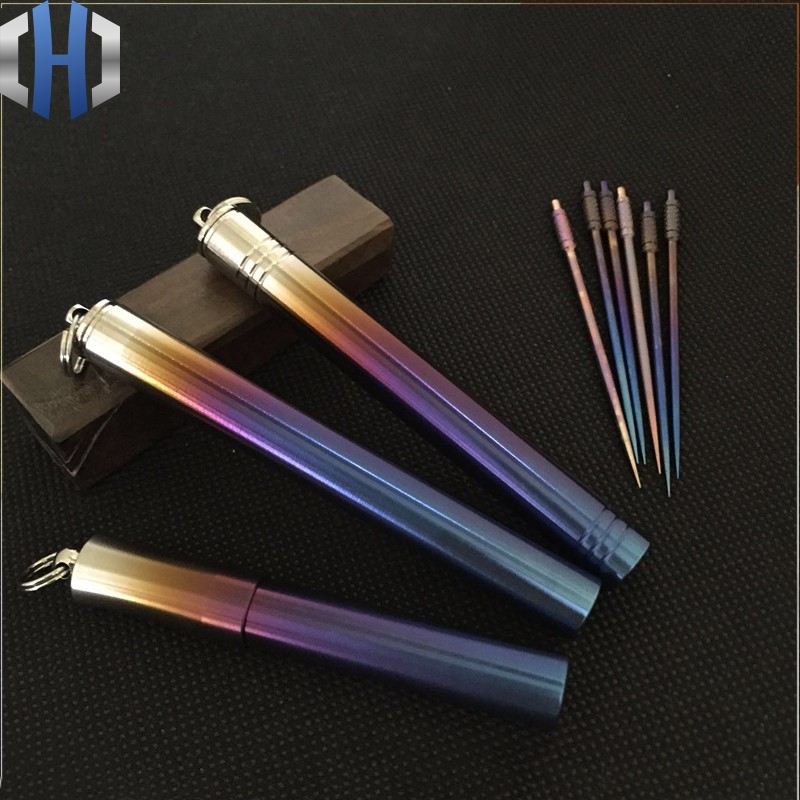 Pure Titanium Alloy Toothpick Holder Waterproof Se... – Grandado