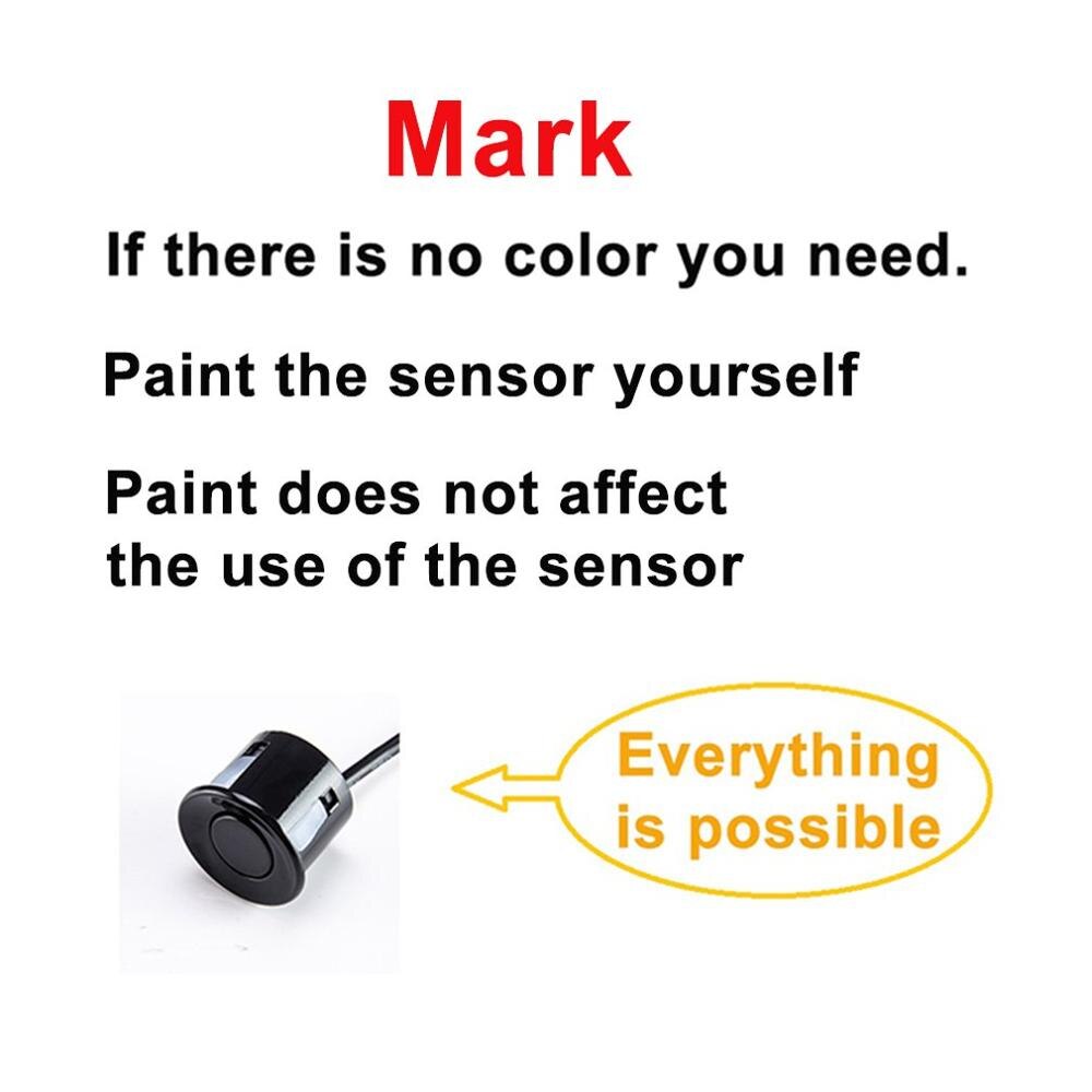 22mm Car Parking Sensor Black Red Blue Silver Gold... – Grandado