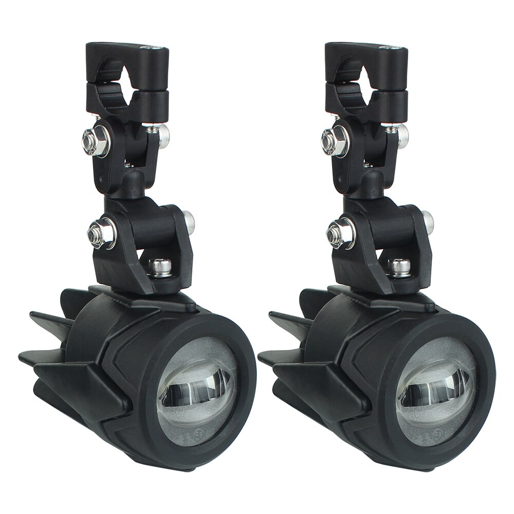 Motorcycle LED Auxiliary Fog Light Driving Lamp Include Wire Relay For BMW R1200G ADV F800GS ...