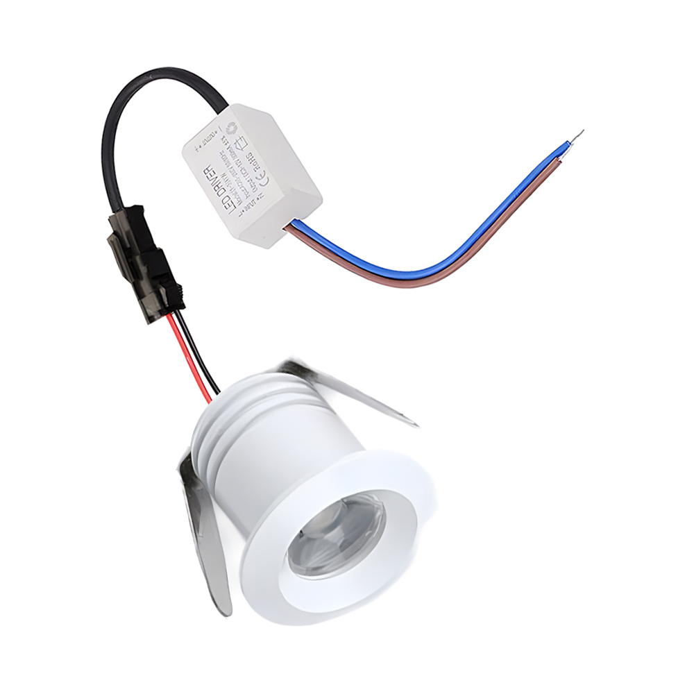 Silver/Black/White/Golden Mini LED Downlight 1W 20... – Grandado