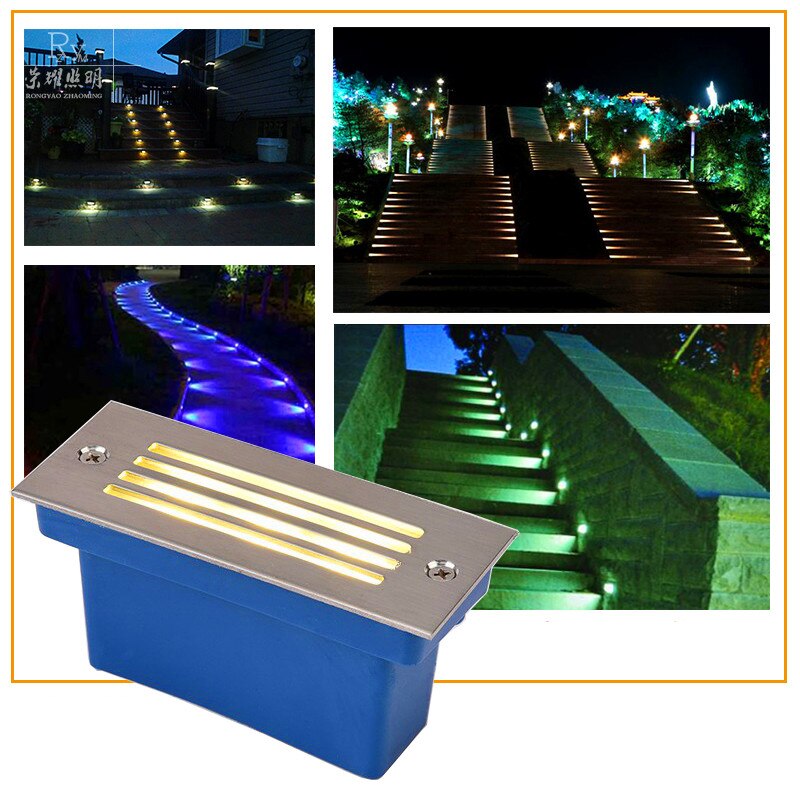 Led Stair Light 3W Underground light Embedded conc... – Grandado