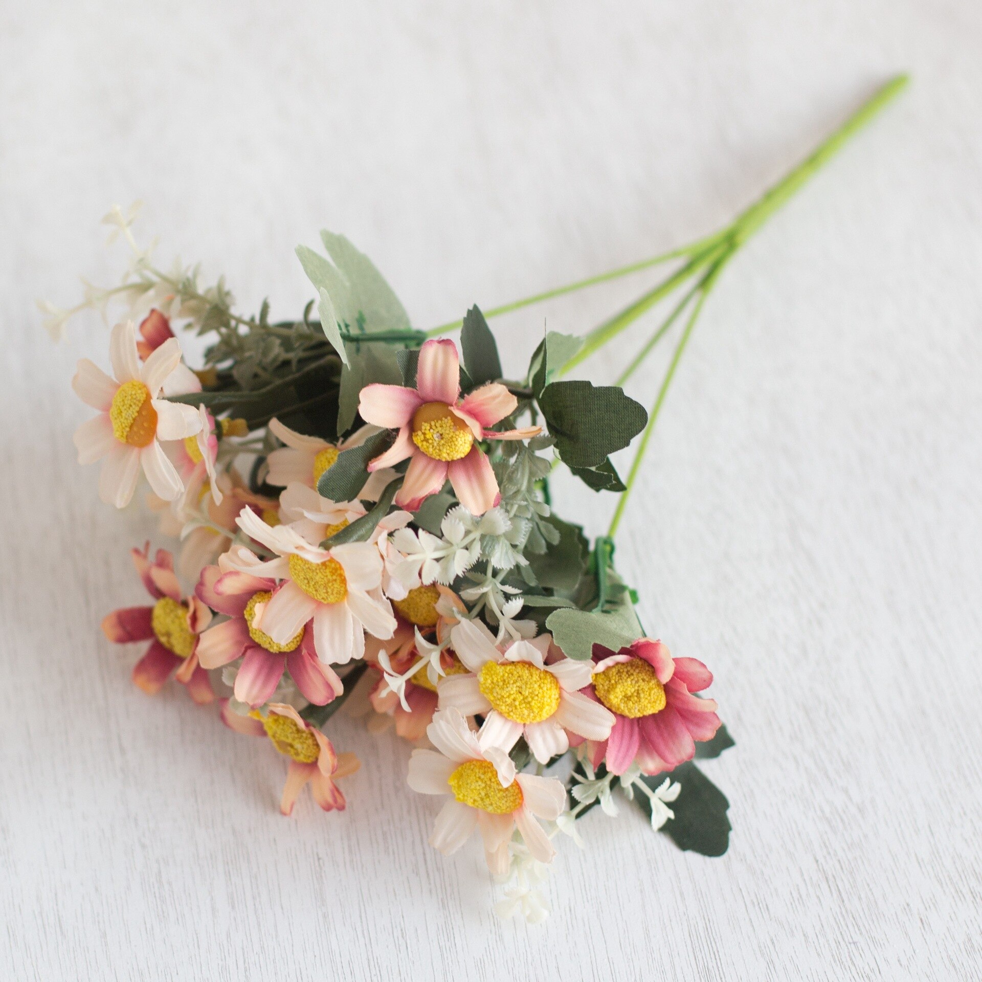 18 Head Cosmos 6-Color Artificial Flowers Dried Fl... – Vicedeal