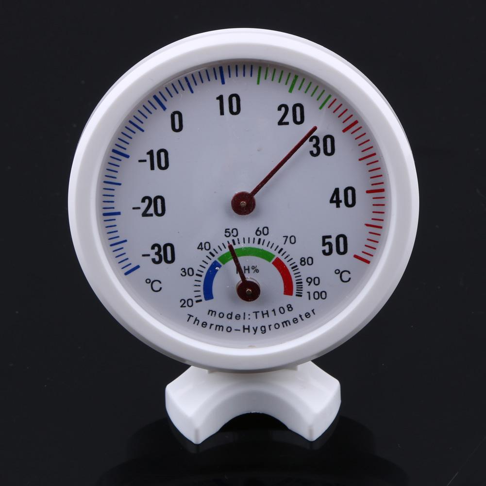 Mini Bell-shaped Scale Thermometer and Hygrometer ... – Vicedeal