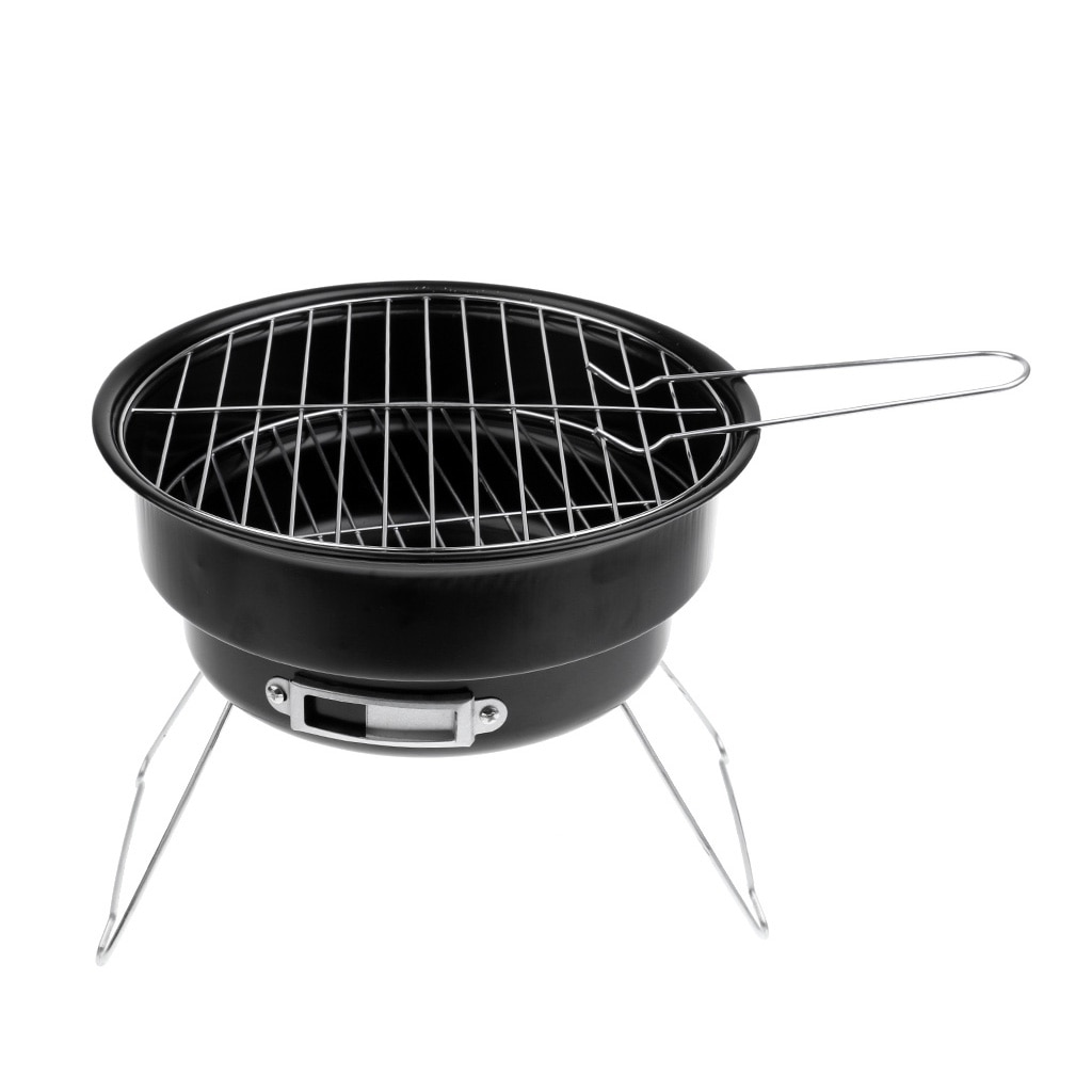 Mini Portable Round Camping Bbq Barbecue Grill Sta... – Vicedeal