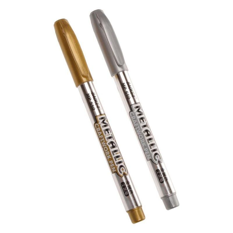 1/2Pcs Signature Marker 1.5mm Gold Silver Craft Pe... – Vicedeal