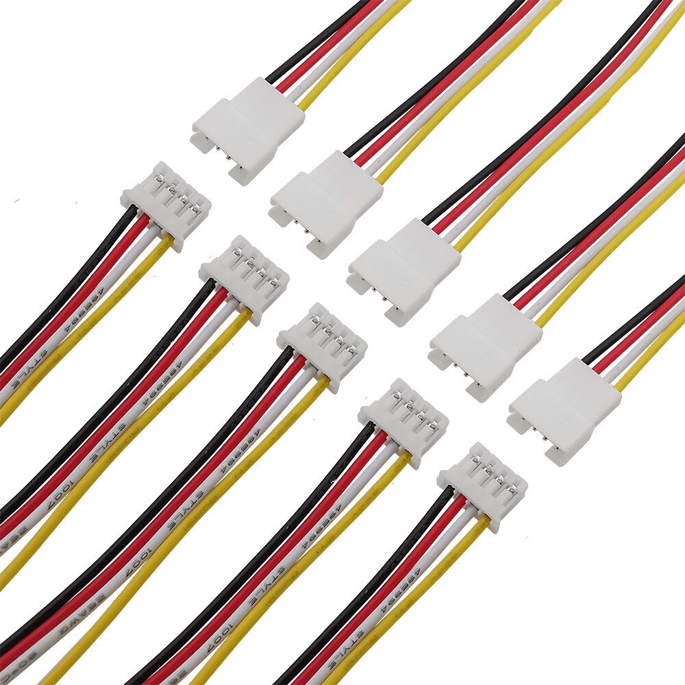 2/5/10 Pairs JST PH 2.0 4 Pin Male Female Plug Jac... – Grandado