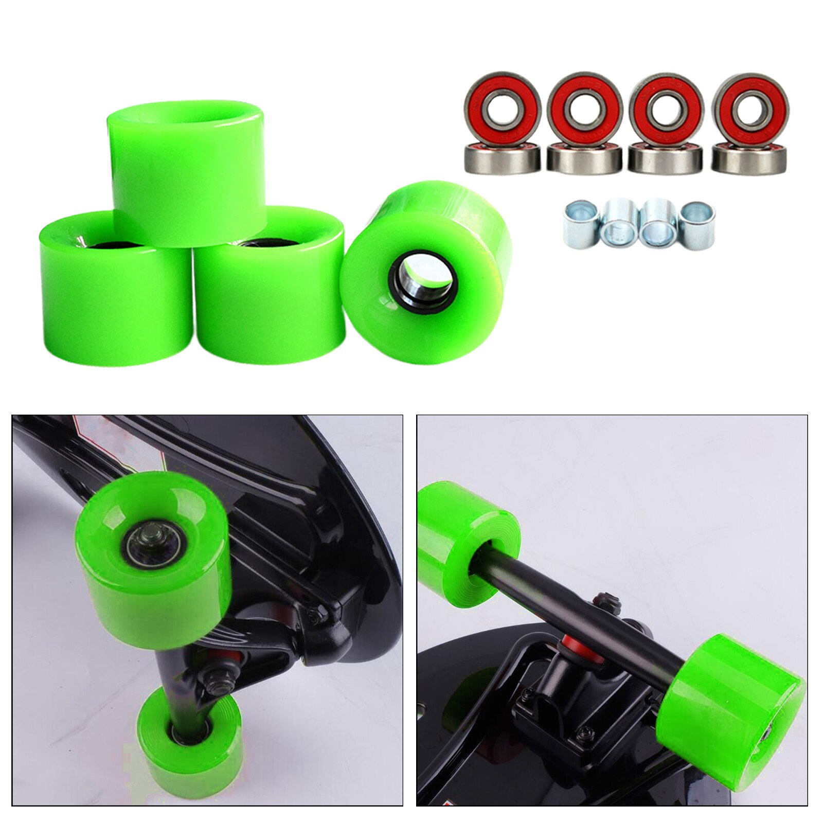Ruedas de Skateboard de 60mm 78A, ruedas de movimi... – Grandado
