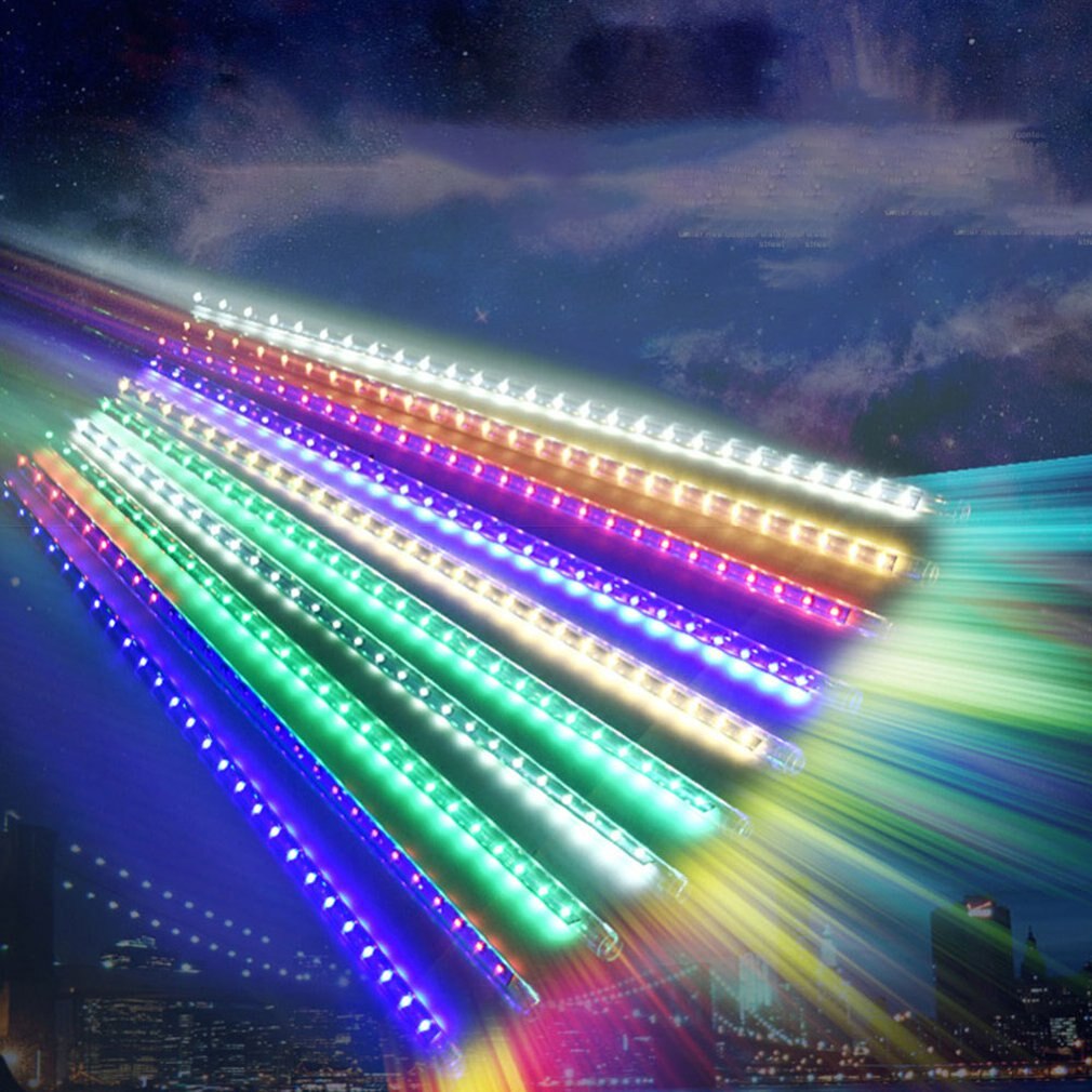 Waterproof LED Meteor Shower Rain Lights Falling S... – Grandado