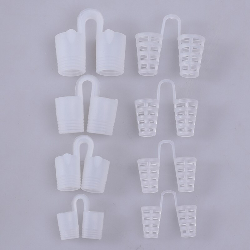 8 Pcs/set Sleep Apnea Anti Snore Nose Clip Anti Sn... – Grandado