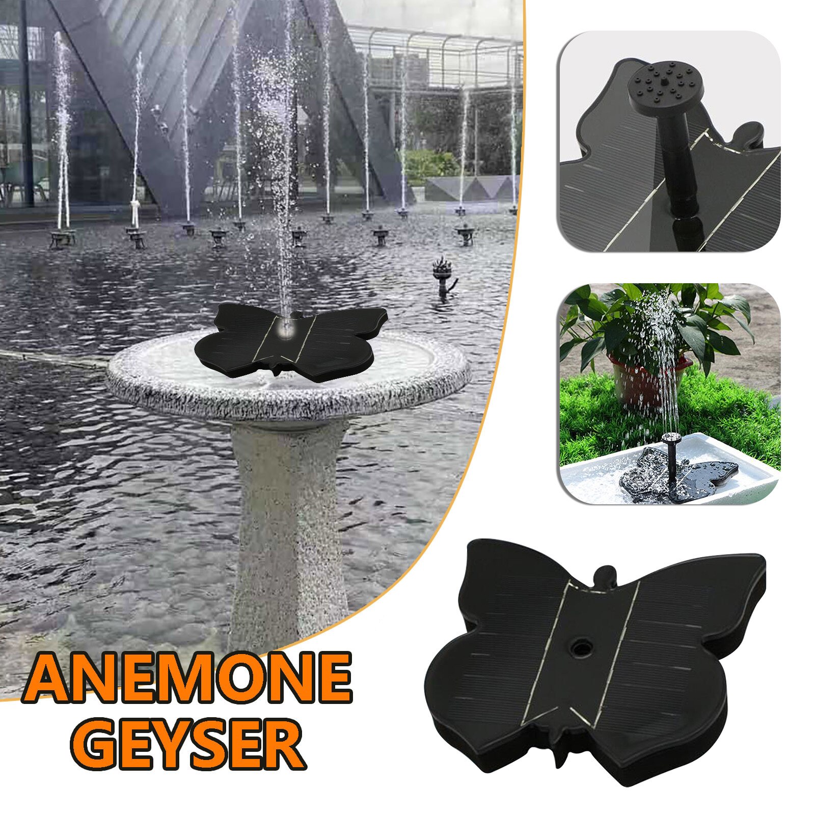 Creativiteit Vlinder Vorm Outdoor Zonne-energie Vo... – Grandado