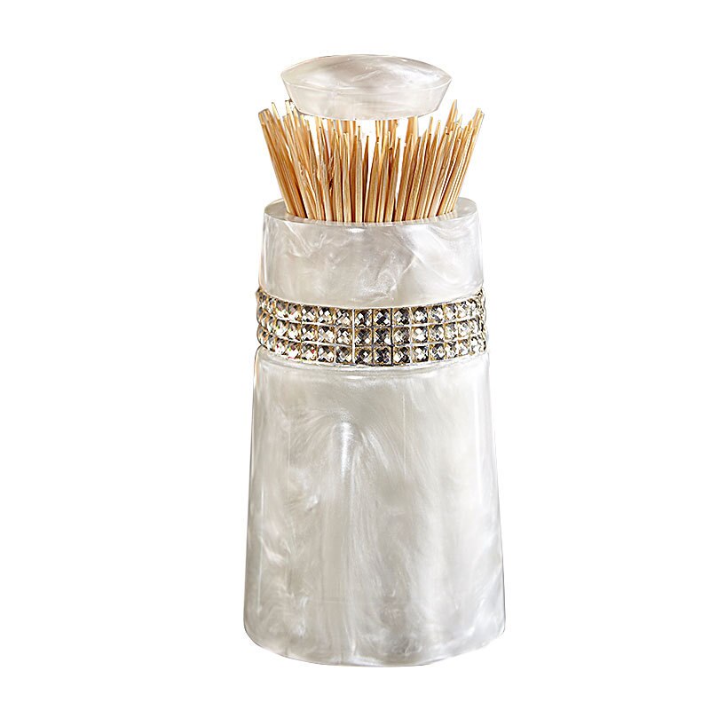 White Resin Toothpick Holder Multi-grid Toothpick ... – Vicedeal