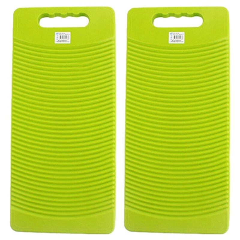-2X Plastic Rectangle Washboard Wash Clothes Board... – Grandado