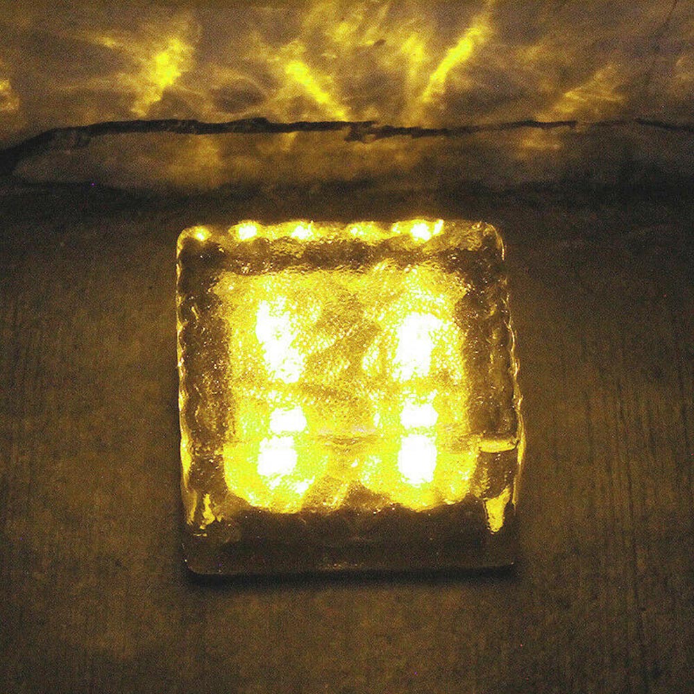 Waterproof Path Way Ice Cube Brick Lamp Led Solar ... – Grandado