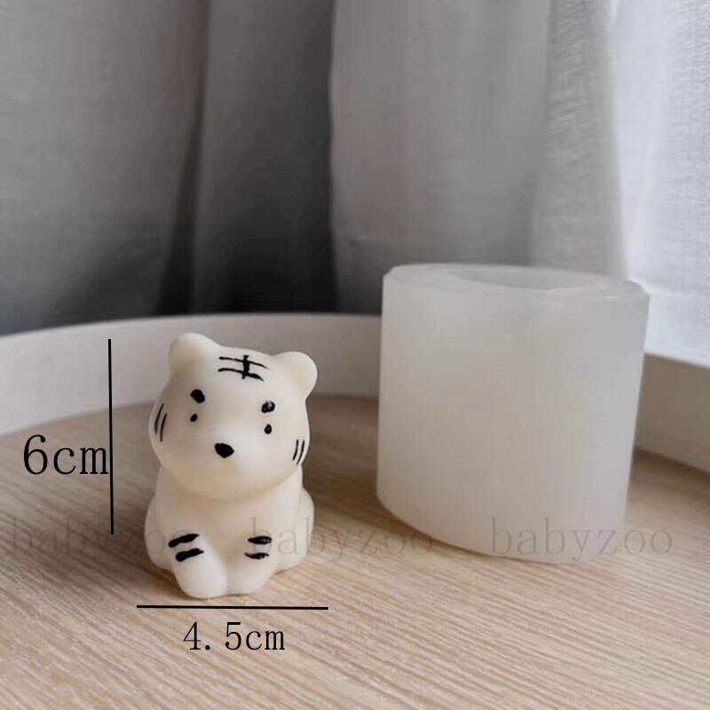 Kaars Silicone Mold Cartoon Tijger Aromatherapie K... – Vicedeal