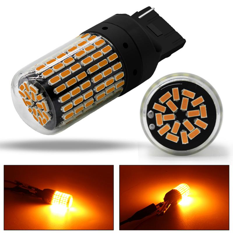 2Pc 3 Kleuren Canbus P21w T20 Led W21W W21/5W 7440... – Grandado