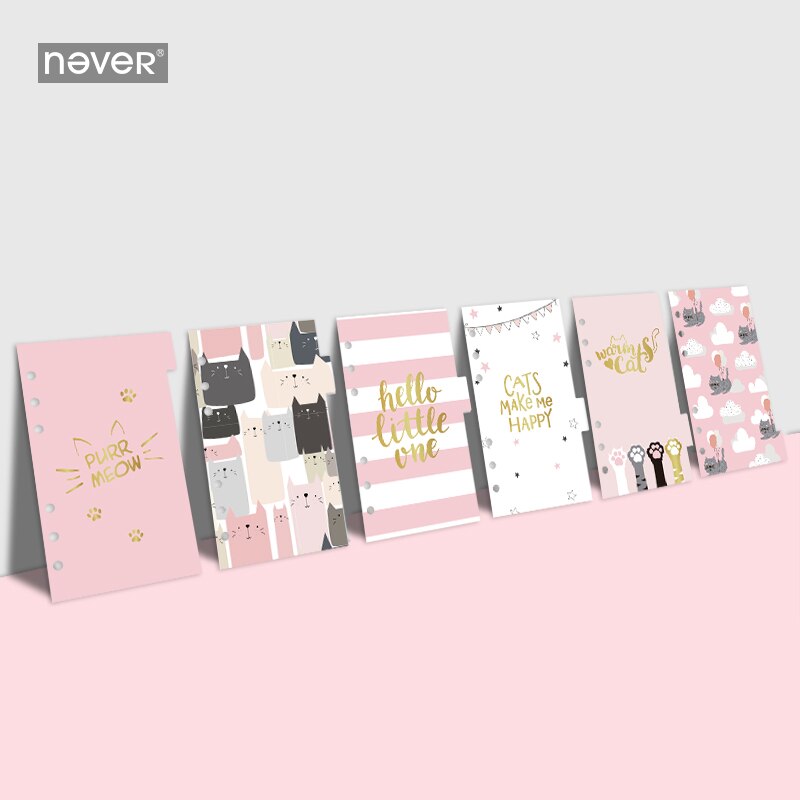 Never Cute Kitty Cat Index separadores para Lovedo... – Grandado