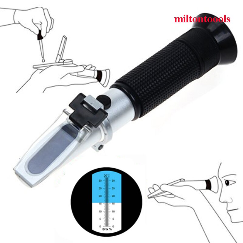 Handheld Honig Zucker Brix Refraktometer Saccharom... – Grandado