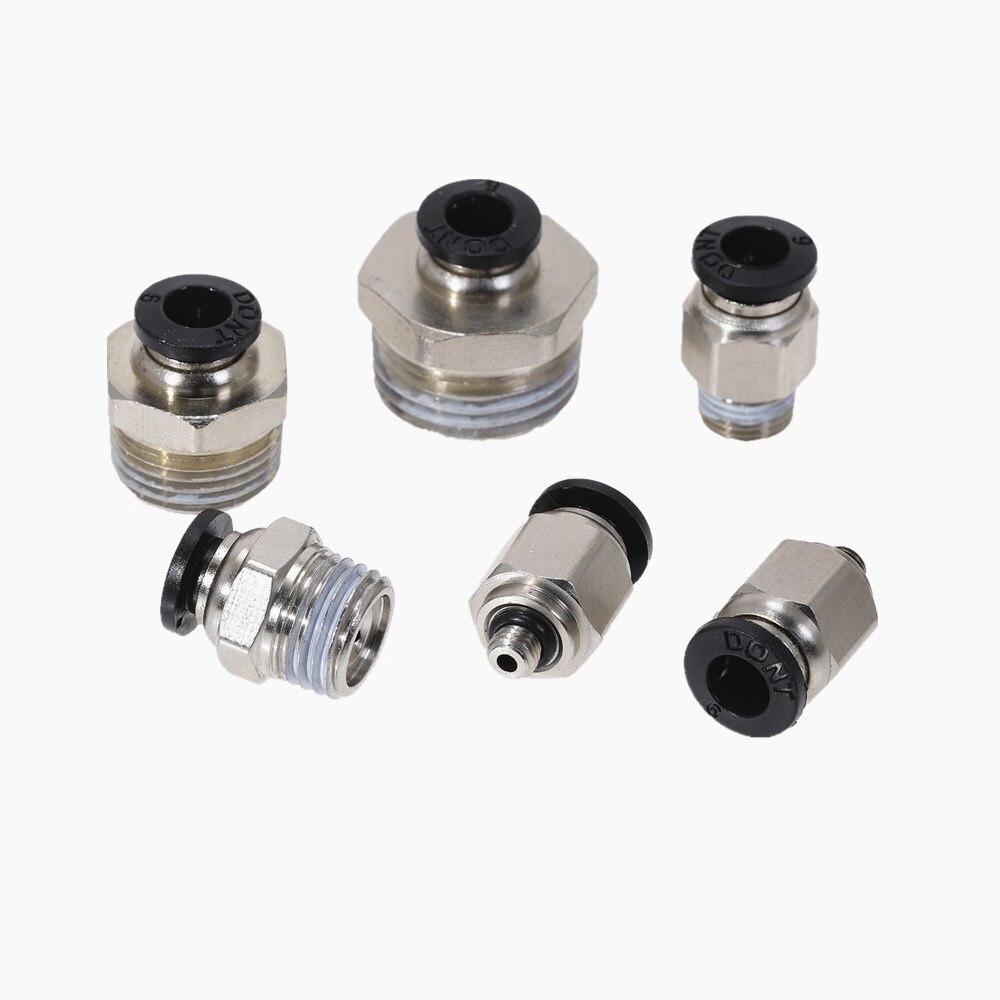 10PCS Pneumatic Fittings Connection PC6 Male Threa... – Grandado
