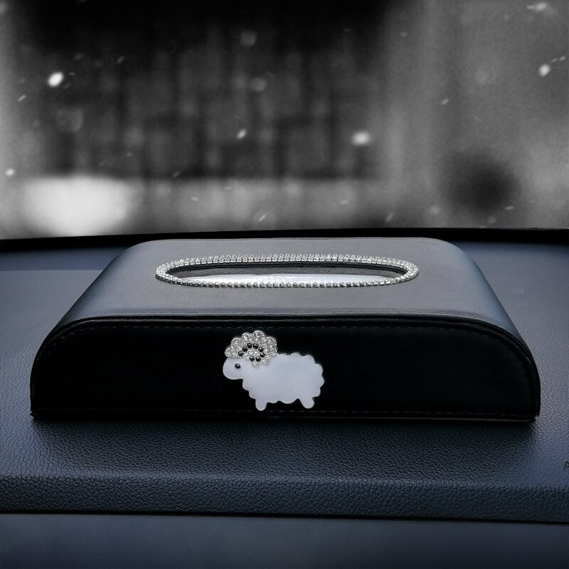 Car car paper towel box hanging type car cartoon t... – Vicedeal